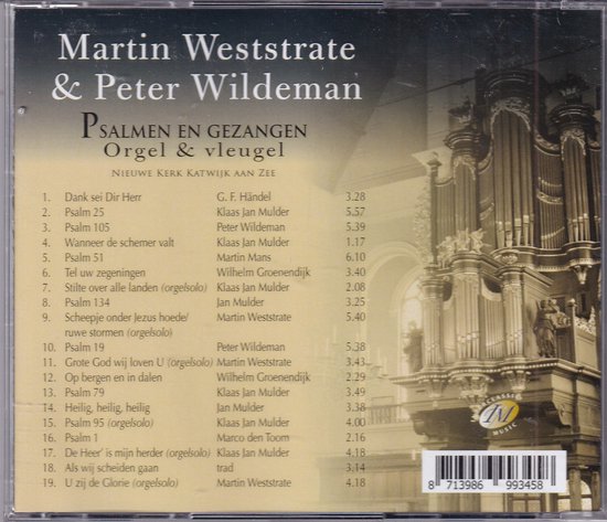 Psalmen en gezangen orgel en vleugel - Peter Wildeman, Martin ...