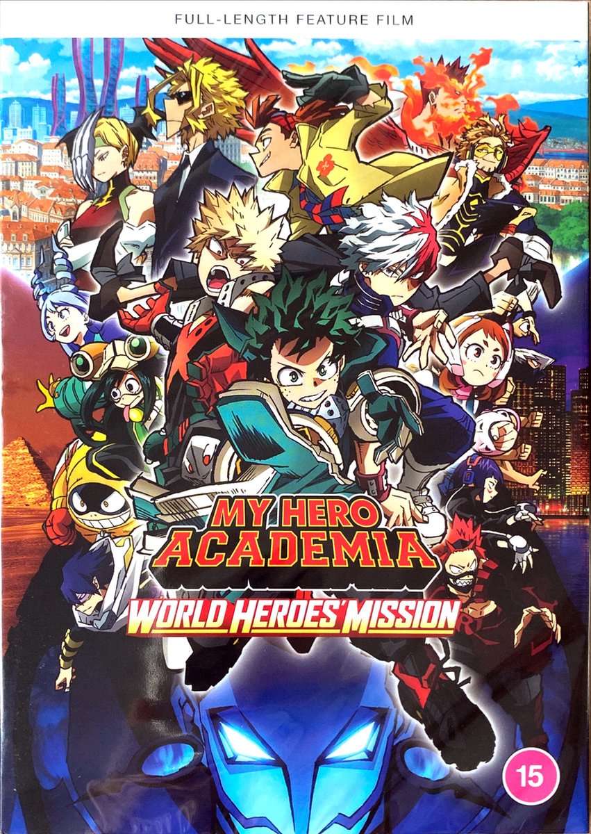 Anime - My Hero Academia: World Heroes' Mission (DVD) (Dvd) | Dvd's ...
