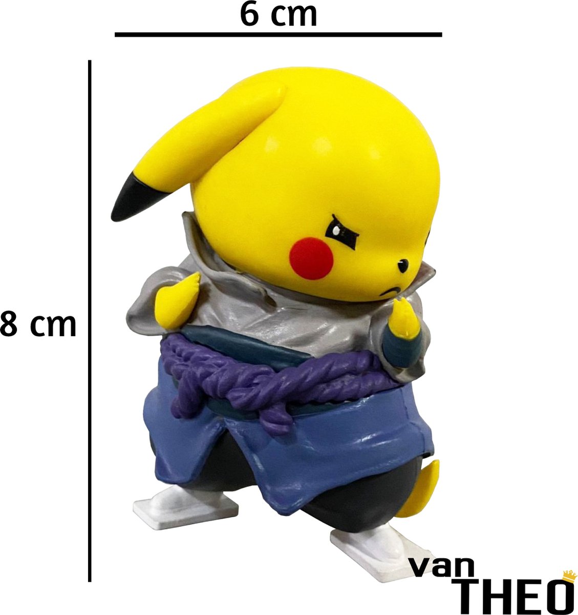 Pikachu Sasuke Actiefiguur - Pokémon Naruto Crossover | bol.com