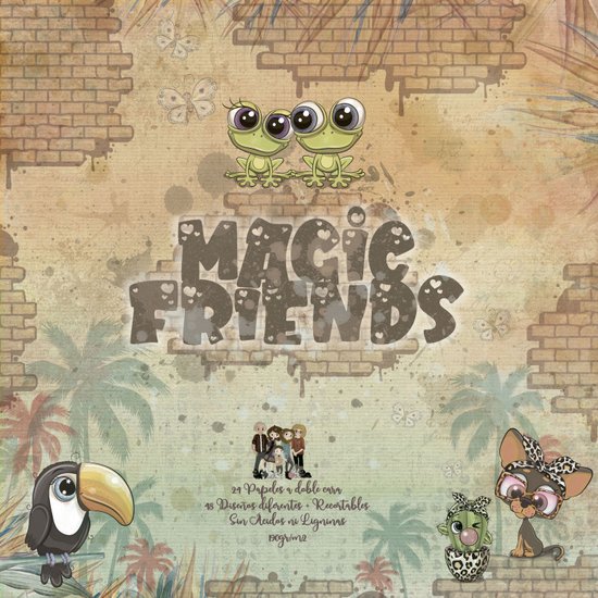 Magic Friends 8x8 Inch Collection Pack | bol.com