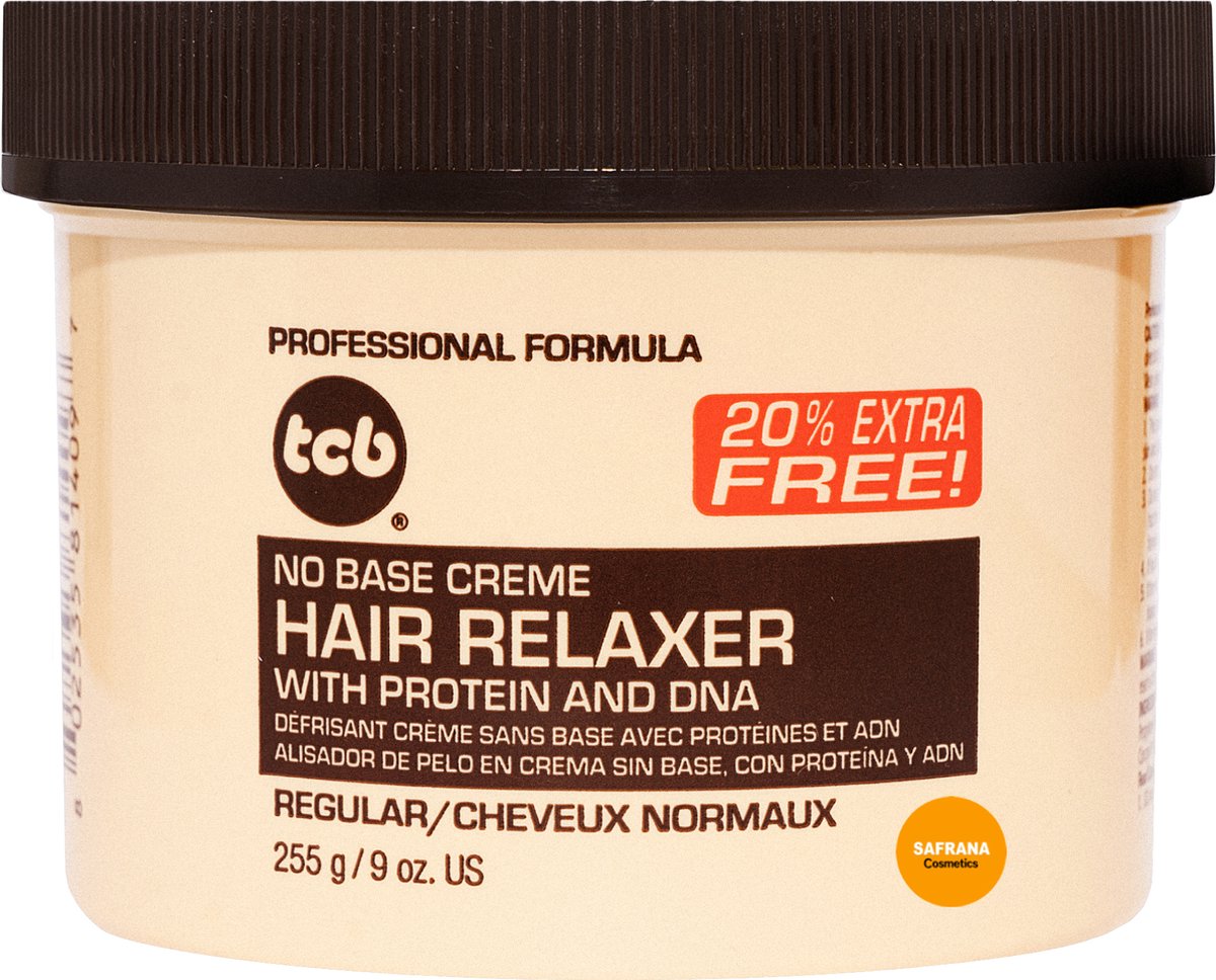 Tcb No Base Hair Relaxer Creme Regular | bol
