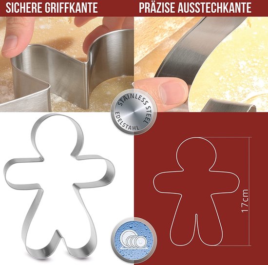 Koekjes Vormen – Uitsteekvormpjes - Cookie cutter – Cookie form – Set ...