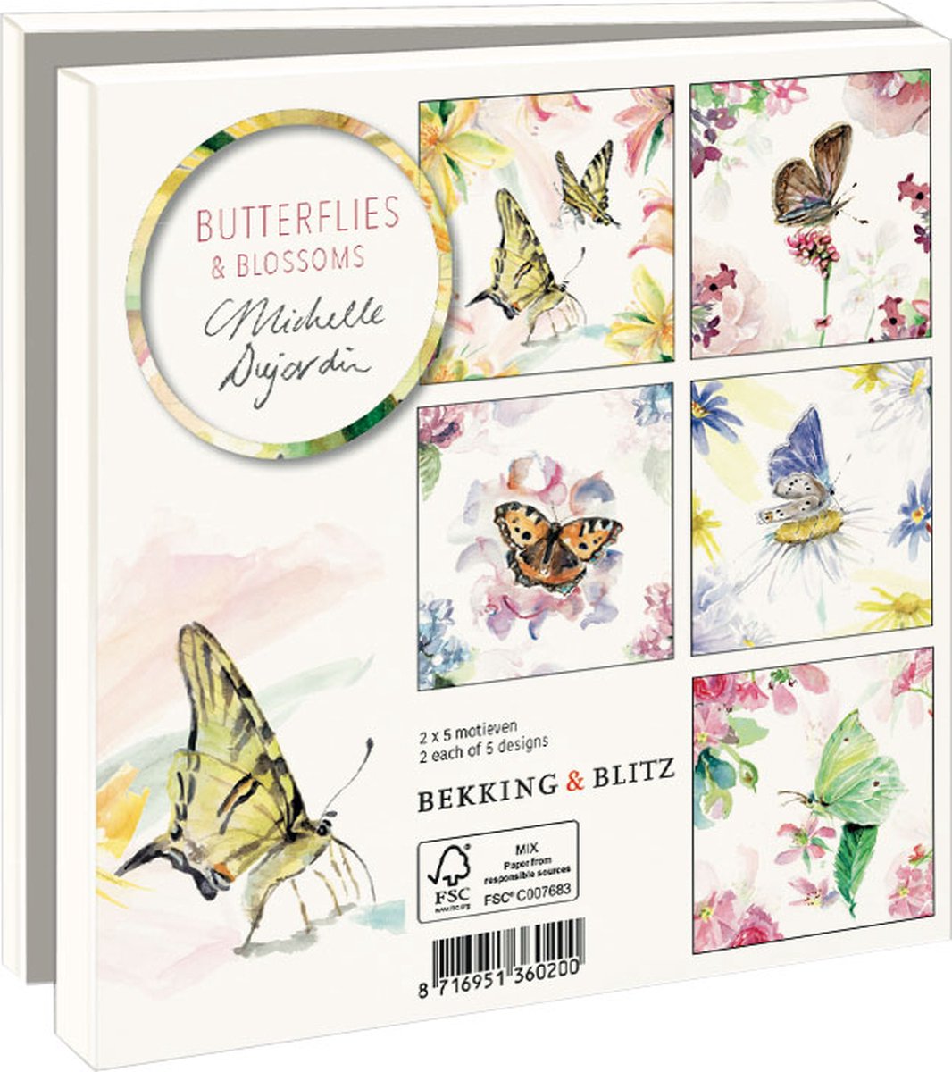 Bekking & Blitz - Wenskaartenmapje - Set wenskaarten - Kunstkaarten - Museumkaarten -... | bol.com