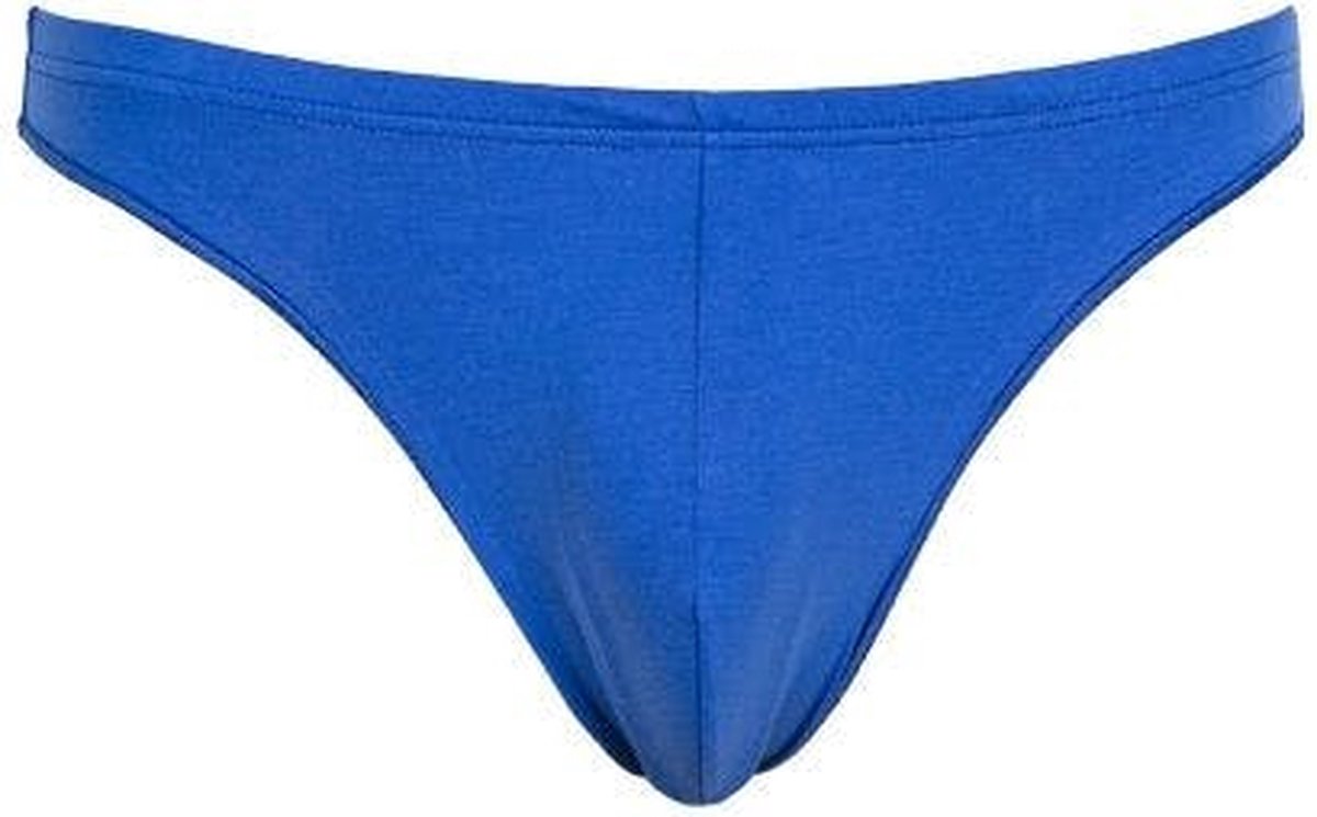 HOM Freddy g-string (1-pack) - heren string - blauw - Maat: M | bol.com
