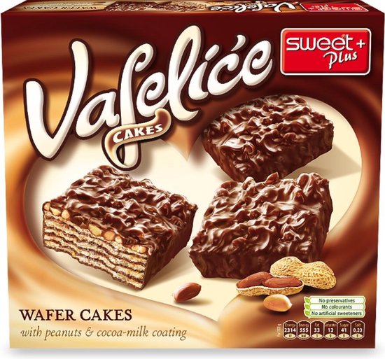 Vafelice Wafer Cakes Coconut & Milk Coating 170g | bol.com
