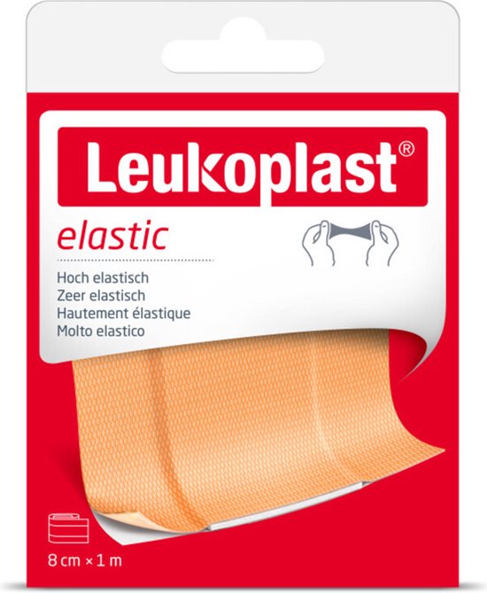 Leukoplast Elastic Wondpleisters Elastisch 1 m x 8 cm | bol.com