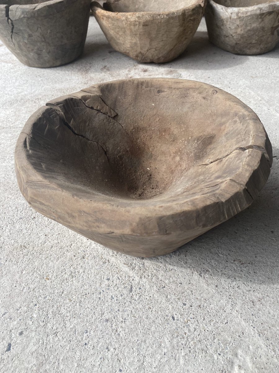 Houten Vijzel bak | bol.com