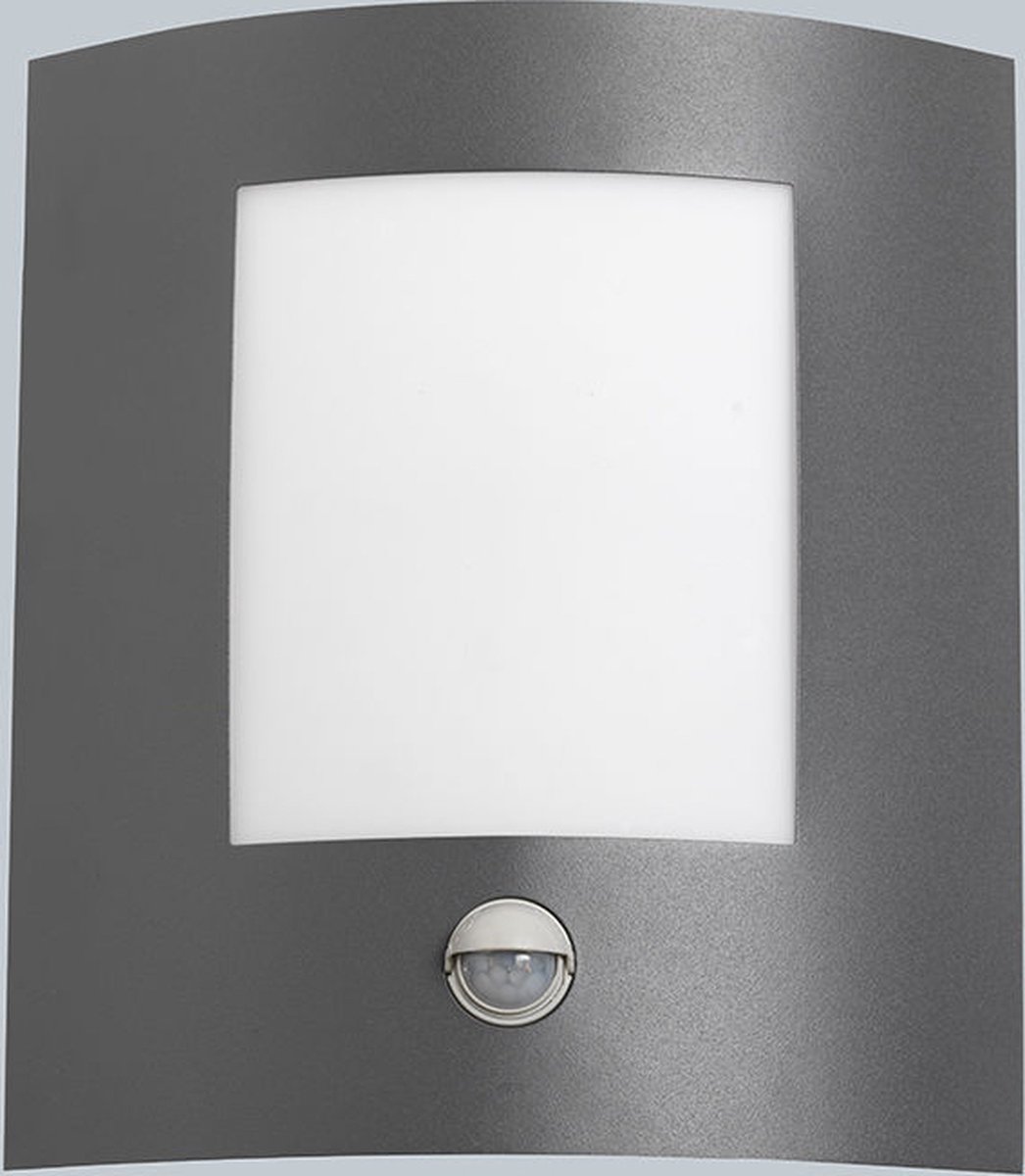 Lumière Wandlamp buiten met sensor Timothee Antraciet, Wit - buitenlamp ...