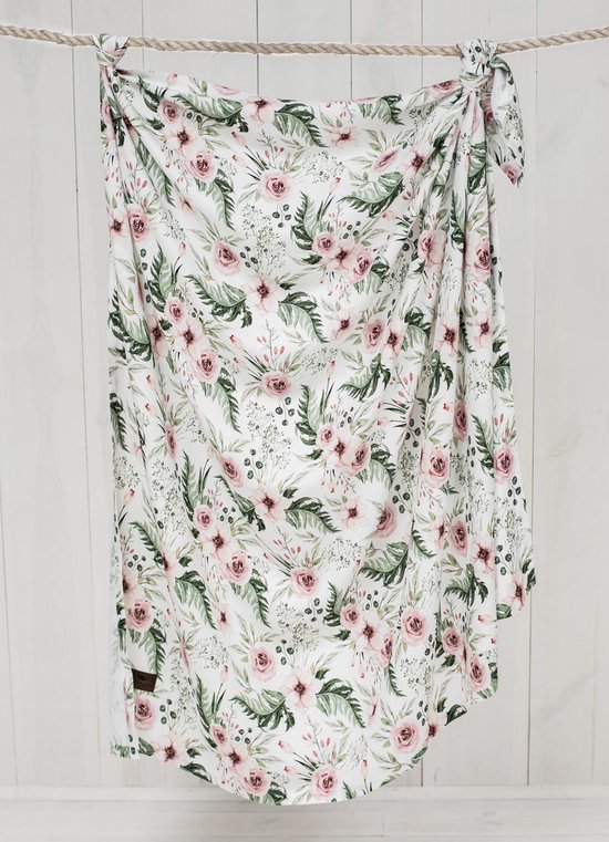 Sleepee - Bamboe 3 in 1 Doek - Flower | bol.com