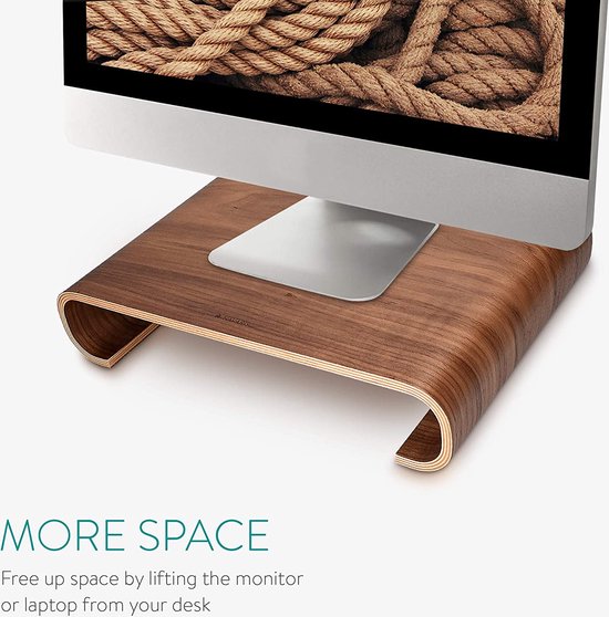 Monitorstandaard - Desk monitor stand - Laptopstandaard | bol