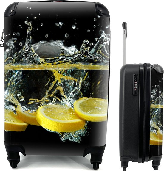 MuchoWow® Koffer - Citroen - Fruit - Geel - Stilleven - Water - Past ...