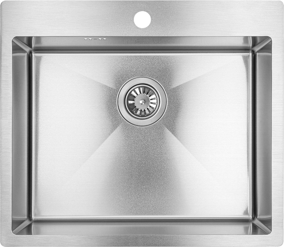 Marmara - 1 spoelbak, inox | bol.com