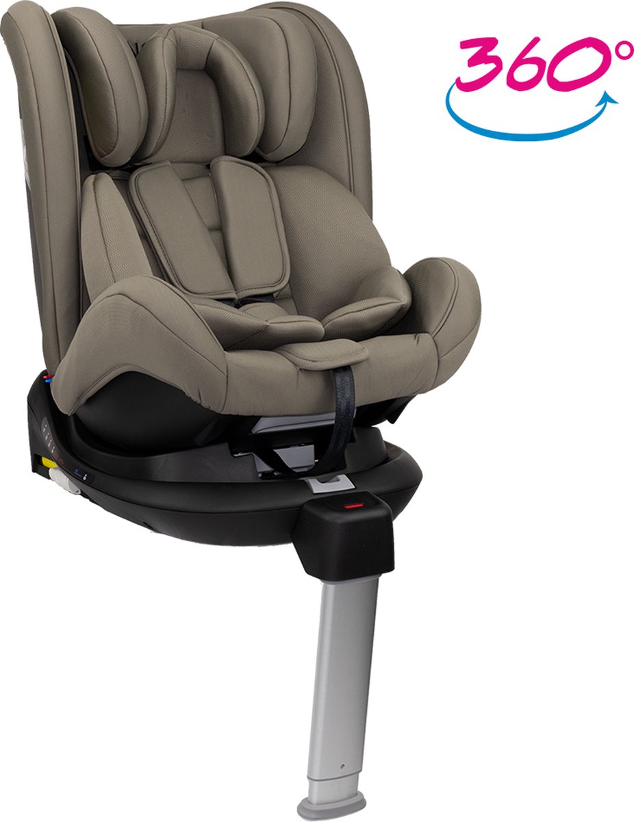 Autostoel Novi Baby® David Premium 0-1-2-3 Isofix 360° Rotation Dark ...