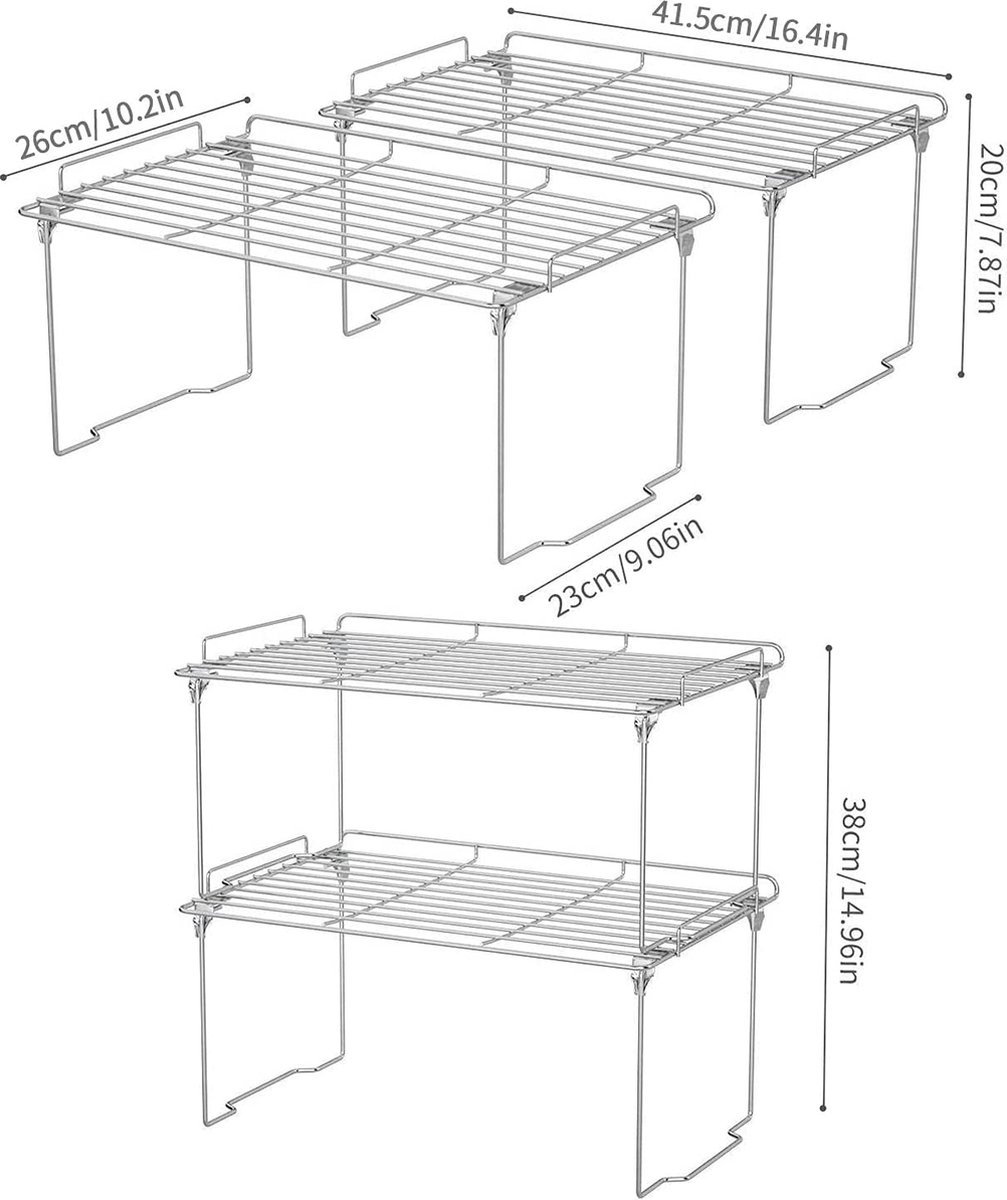 HapiRm keukenorganizer, keukenkastorganizer, plankinzet voor keukenkast ...
