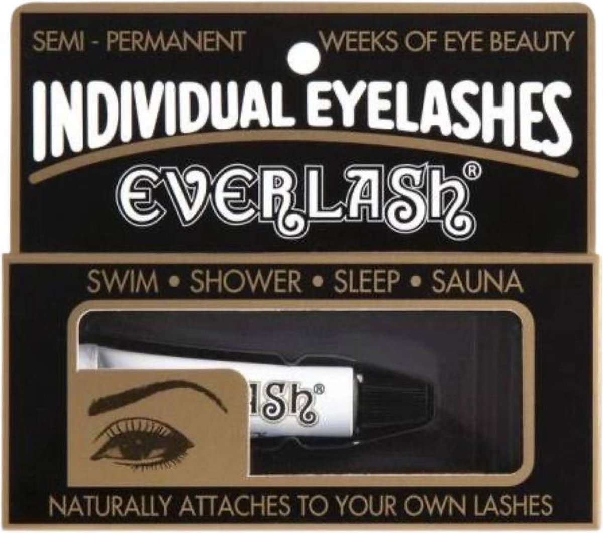 Everlash - Individual Eyelash - Wimperlijm - Nep Wimpers - Lashas Glue - Zwart - 7 gram | bol
