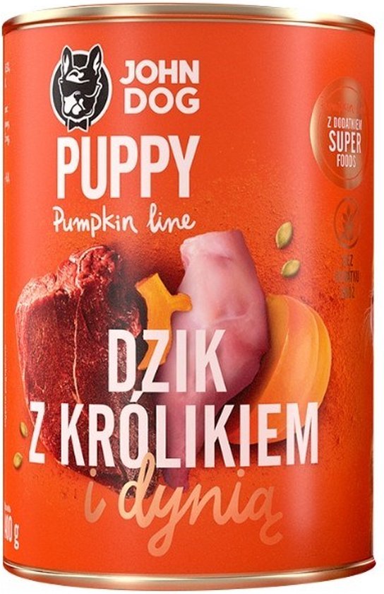 JOHN DOG Pumpkin Puppy Boar with a rabbit and a pumpkin - Nat ...