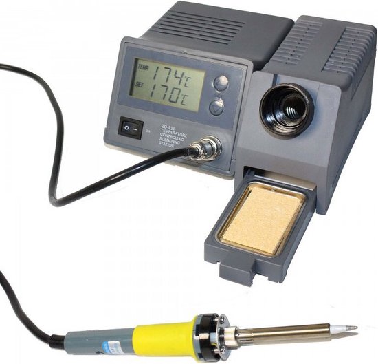 Soldeerbout - soldeerstation - 48W - digitaal - traploos instelbare ...