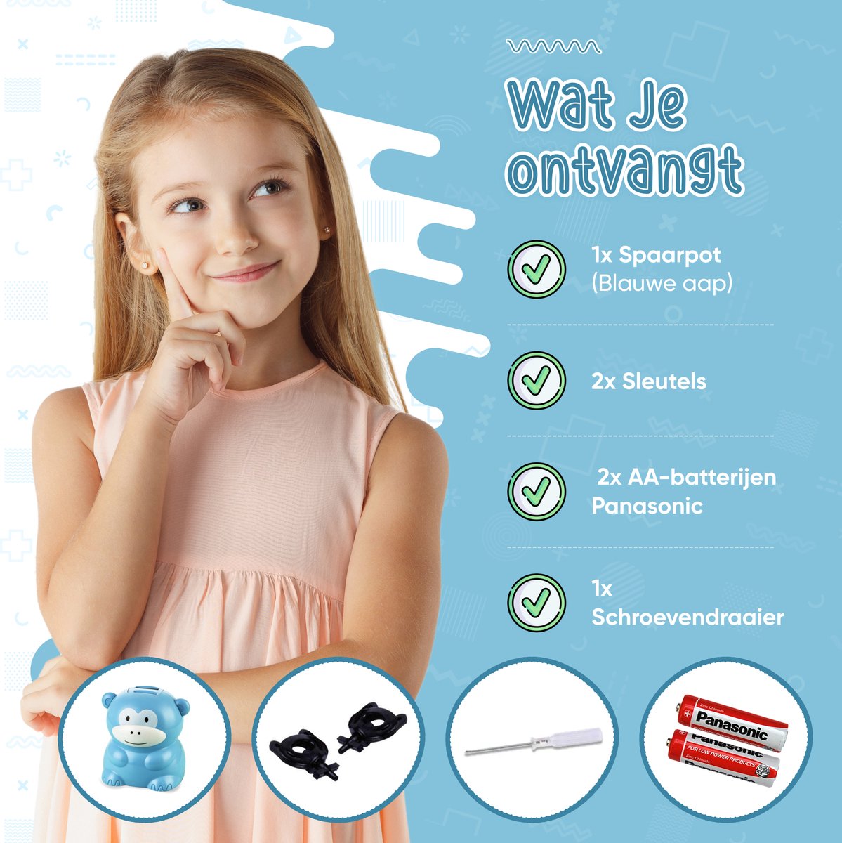 Huntex Digitale Spaarpot Aap Met Muntenteller - 1,75 Liter - Geschikt Voor Euro's -... | bol.com