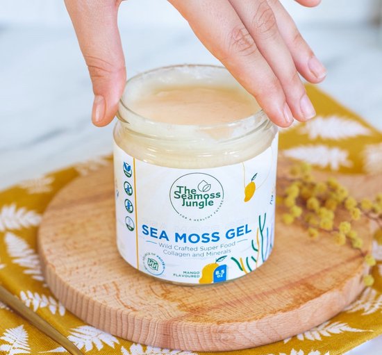 Sea Moss Gel - Mango - Saint Lucia - 100% Wildcrafted - Zeemos ...