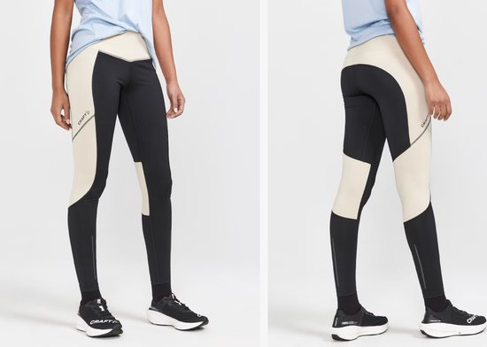 Craft - ADV Essence Warm Tights - Trainingsbroek - Zwart - Dames - Maat M | bol.com