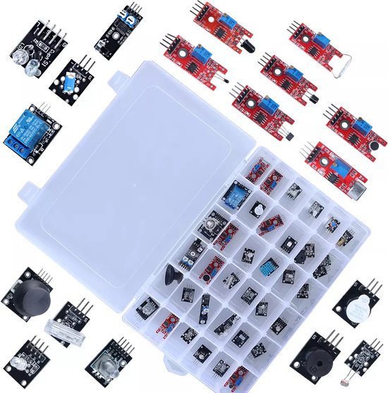 Sensor module starter kit 37 delig in 1 | Mega Nano | bol
