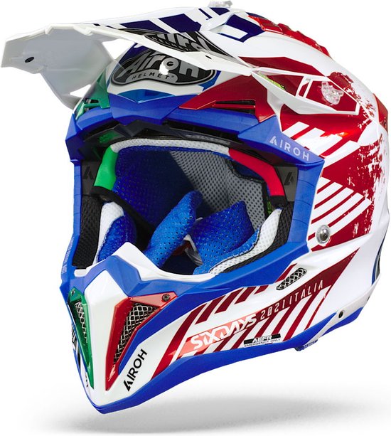 Airoh Aviator 3 Six Days Italia 2021 S | bol.com