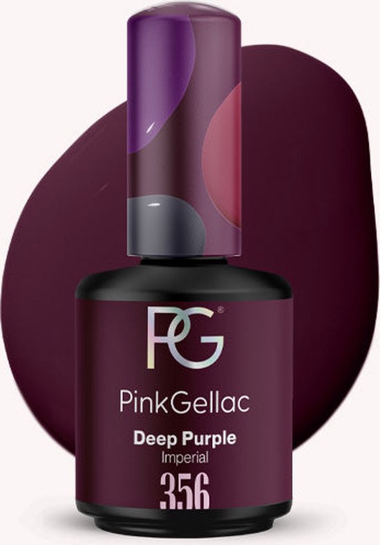 Pink Gellac - Deep Purple - Gellak - Vegan - Paars - Creamy Finish - 15 ...