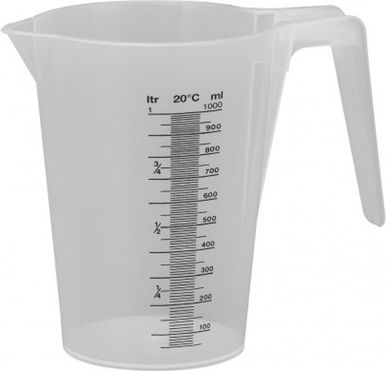 Maatbeker 1 Liter | bol