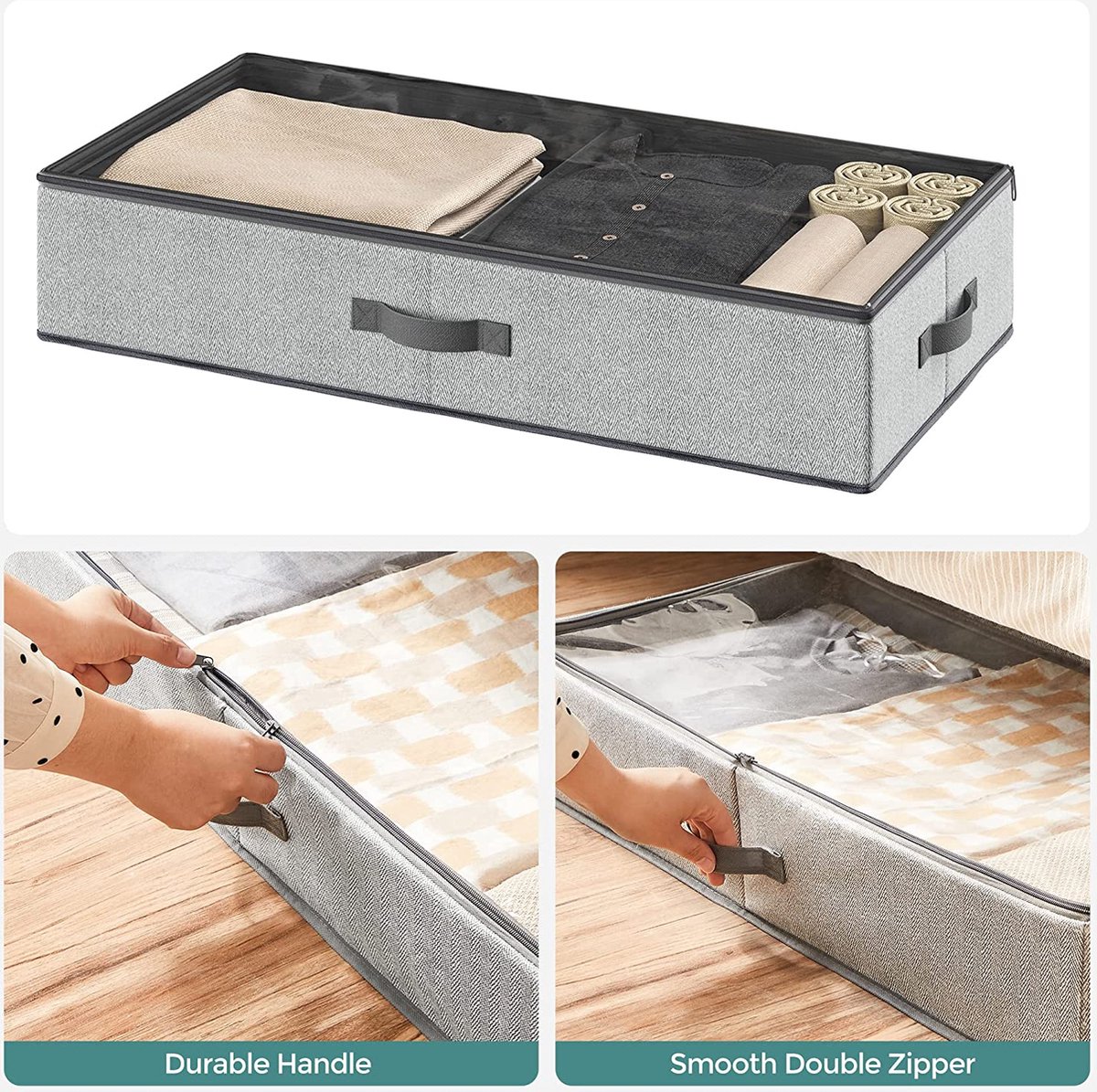 16806923513118058505alleboite De Rangement Sous Lit Gris Chambre Et Rangementhtml