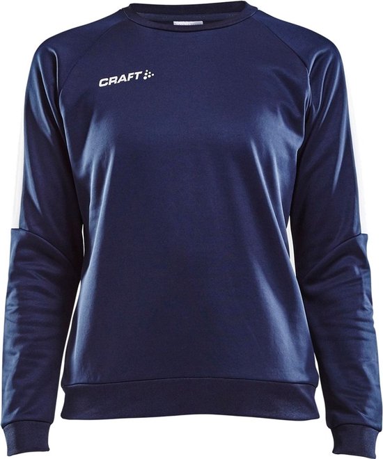Craft Progress R-Neck Sweater W 1906981 - Navy/White - M | bol