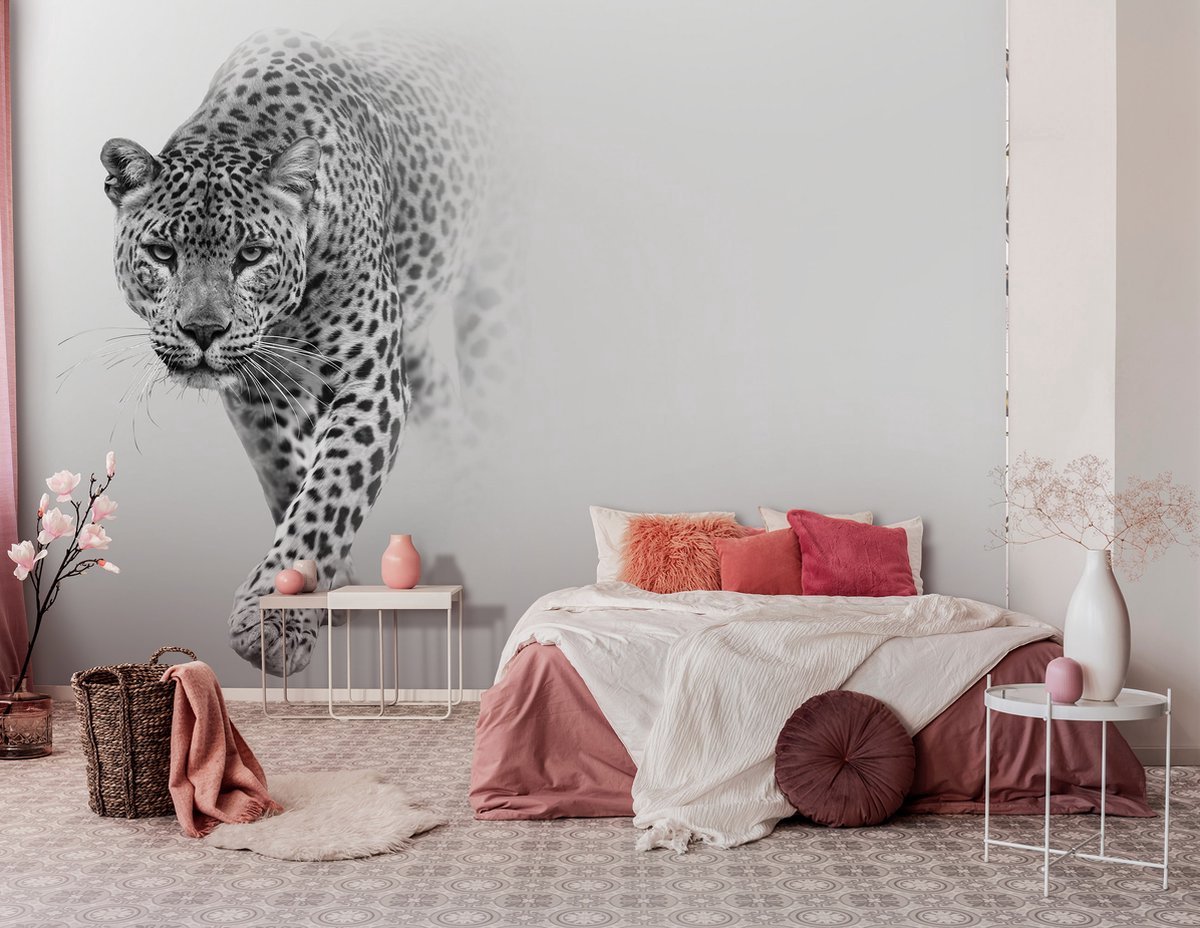 Fotobehangkoning - Behang - Fotobehang - Luipaard - Jaguar - Panter ...