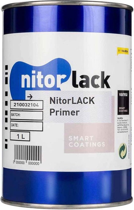 NitorLACK N210032104 Nitrocellulose Primer Transparant 1000ml voor ...