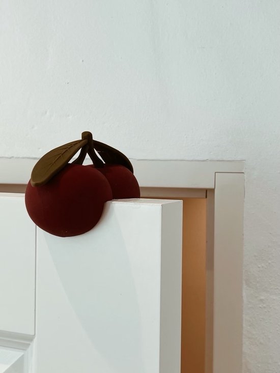 Konges Sløjd Door Stop Cherry Set of 2 | Set van 2 Silicone ...