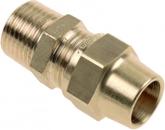 Knelfitting BELGAS - Puntstuk - 1” x 22mm | bol
