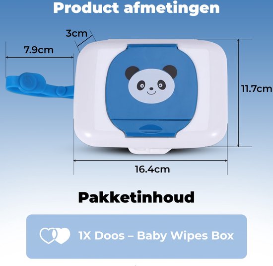Imperatoris - Billendoekjes Houder/Doos – Baby Wipes Box – Natte ...