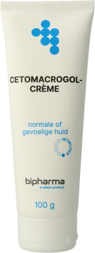 Bipharma Cetomacrogol Creme FNA Tube 100 gr | bol