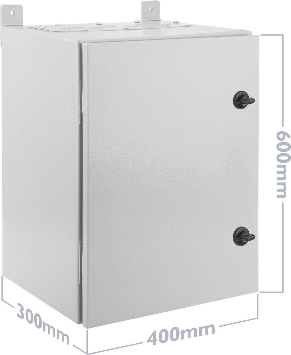 BeMatik - Metalen elektrische verdeelkast met IP54 bescherming voor ...