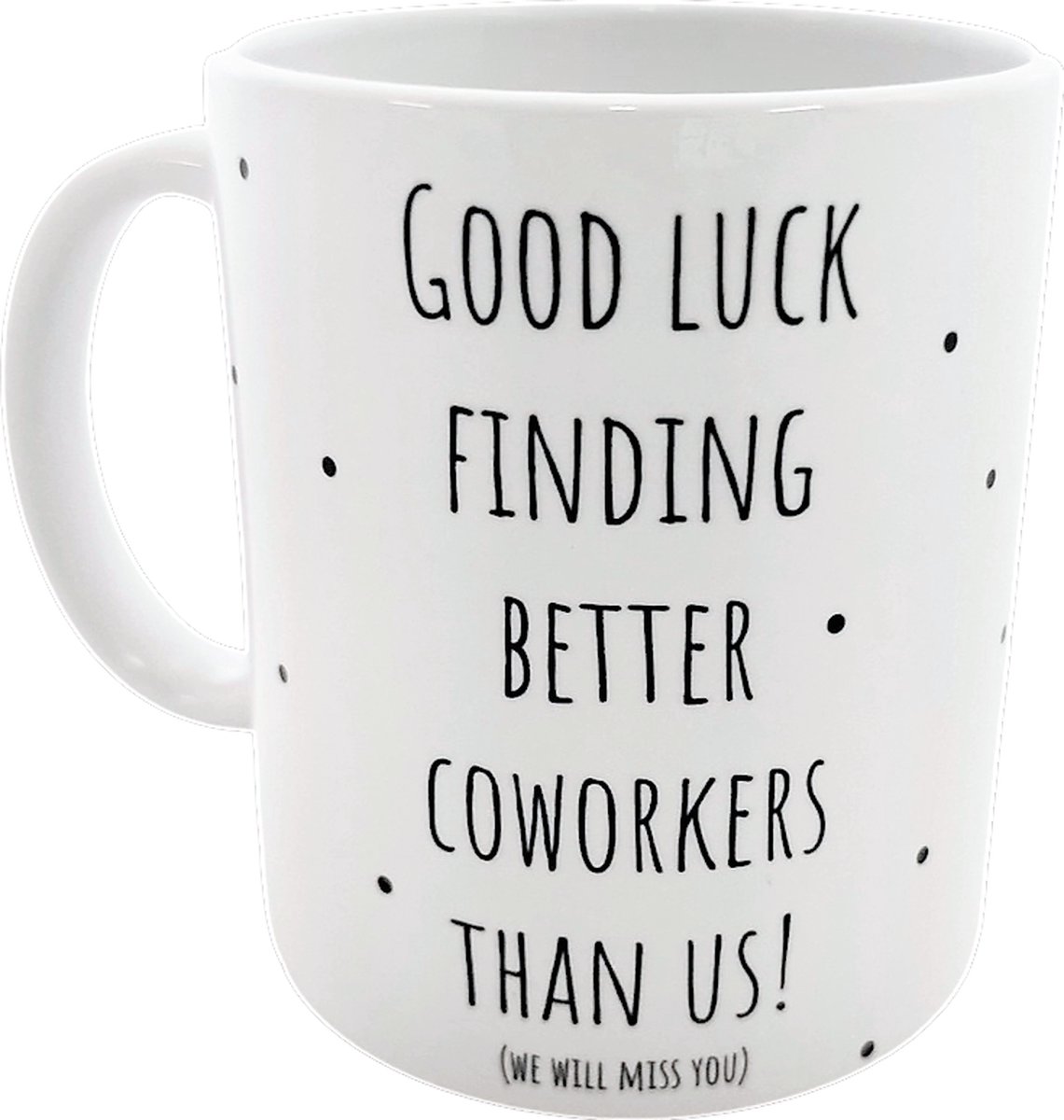 Afscheidsmok | Afscheid collega | Koffiemok | Mok 300 ml | Mok | Keramische mok | bol