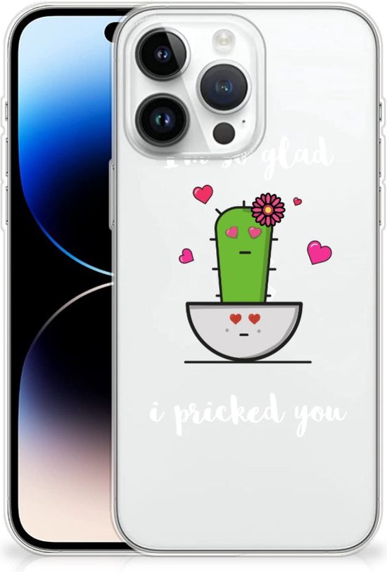 Smartphone hoesje iPhone 14 Pro Max Hoesje maken Cactus Glad | bol.com