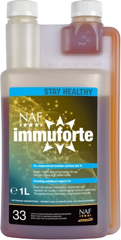 NAF - Immuforte Liquid - Weerstand Booster - 1 Liter | bol