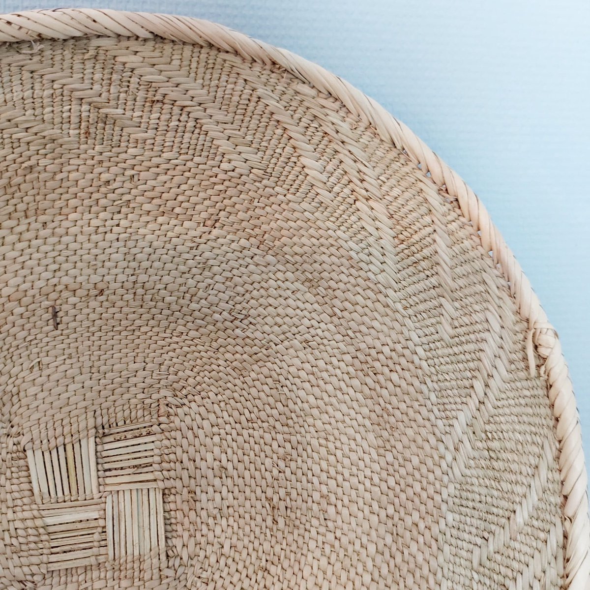 Set van 2 Geweven Muur Mand | Afrikaanse Muur Decoratie | Natuurlijke ...