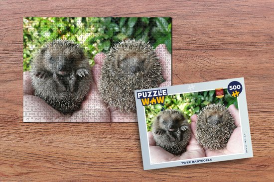 Puzzel Twee babyegels - Legpuzzel - Puzzel 500 stukjes | bol.com