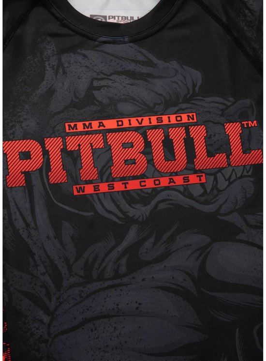 Pit Bull - Master of MMA - MMA Rashguard Short Sleeve - Vechtsport ...