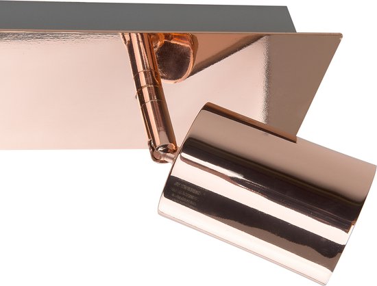 Beliani TIGRIS - Wandlamp - koper - Metaal | bol.com