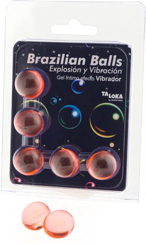 Set 5 Brazilian Balls Gel Vibration Effect | bol.com