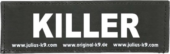 Julius-K9 label - Killer (20mm x 80mm) | bol.com