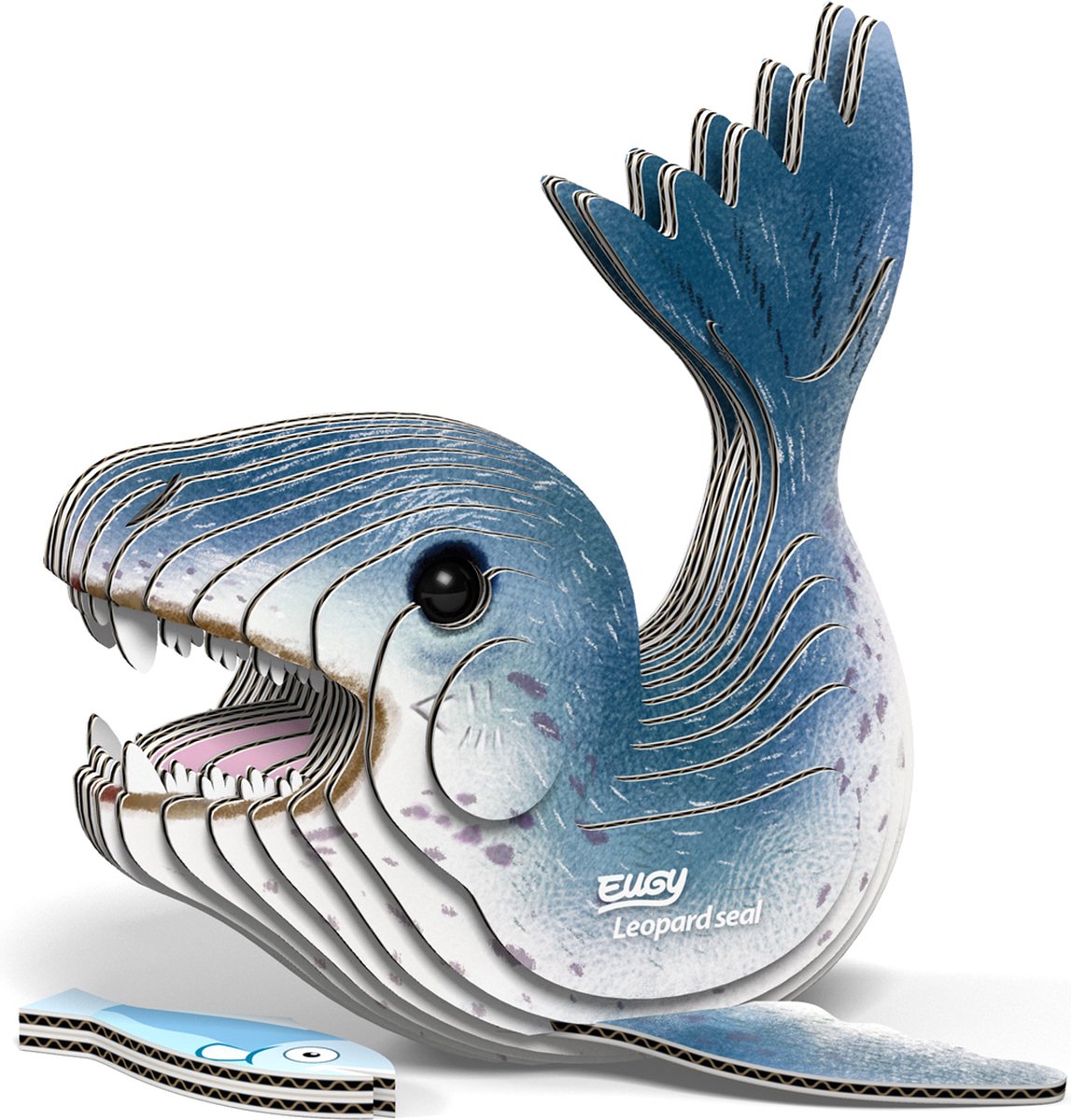 Eugy 3D Model: ZEEDIER / ZEELUIPAARD 6,9x5,9x7,9cm, in karton, in box ...