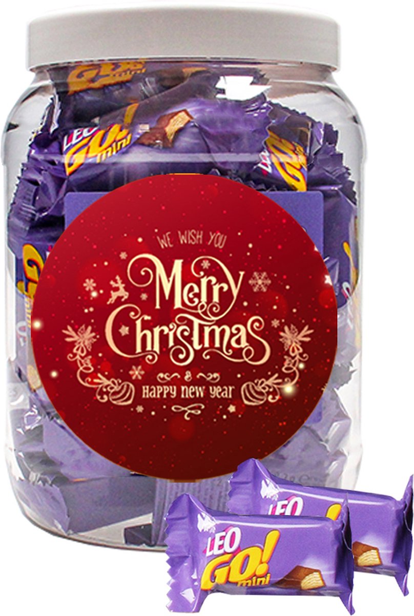 Milka chocolade kerstcadeau - Leo Go Mini - 500g | bol