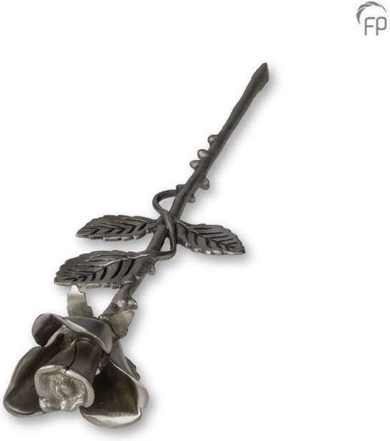 Metalen urn – Terrybear Roos zilver | dierenurn, mensenurn, kinderurn ...