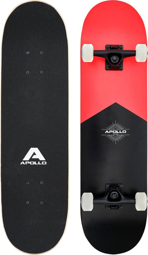Apollo Skateboard kinderen en volwassenen Red Board | bol